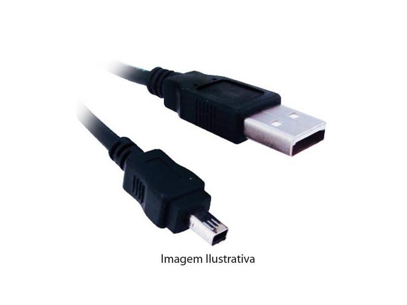 Cabo USB A X B Mini 4 Pinos (AxA 4 Pin)