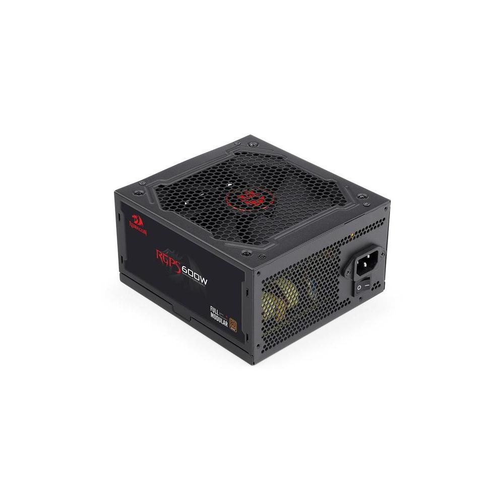 Fonte Redragon RGPS 600W 80 Plus Bronze Modular - GC-PS003-1